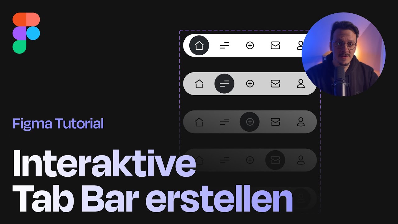 Interaktive Tab Bar in Figma (mit Auto Layout und Animation) - YouTube