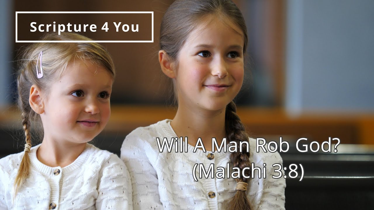 Will A Man Rob God? - Malachi 3:8 - Scripture Song - YouTube