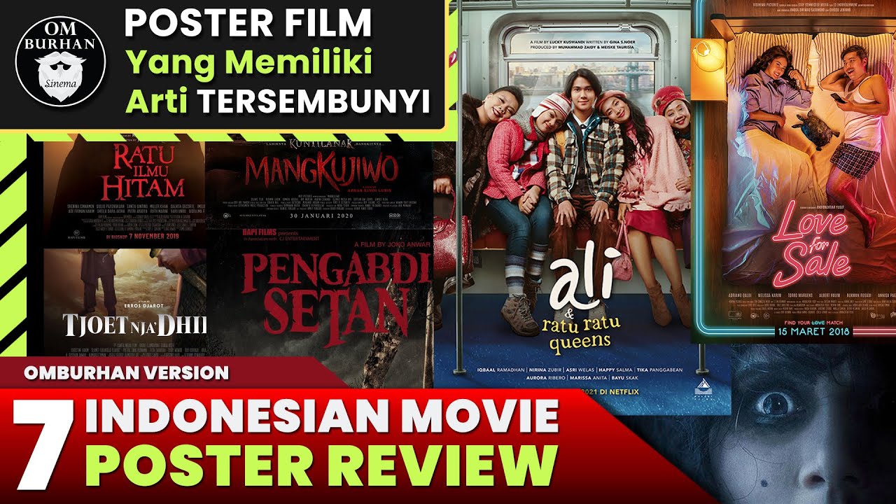 REVIEW DESAIN POSTER FILM INDONESIA 📽 Yang Memiliki Arti TERSEMBUYI ‼ ...