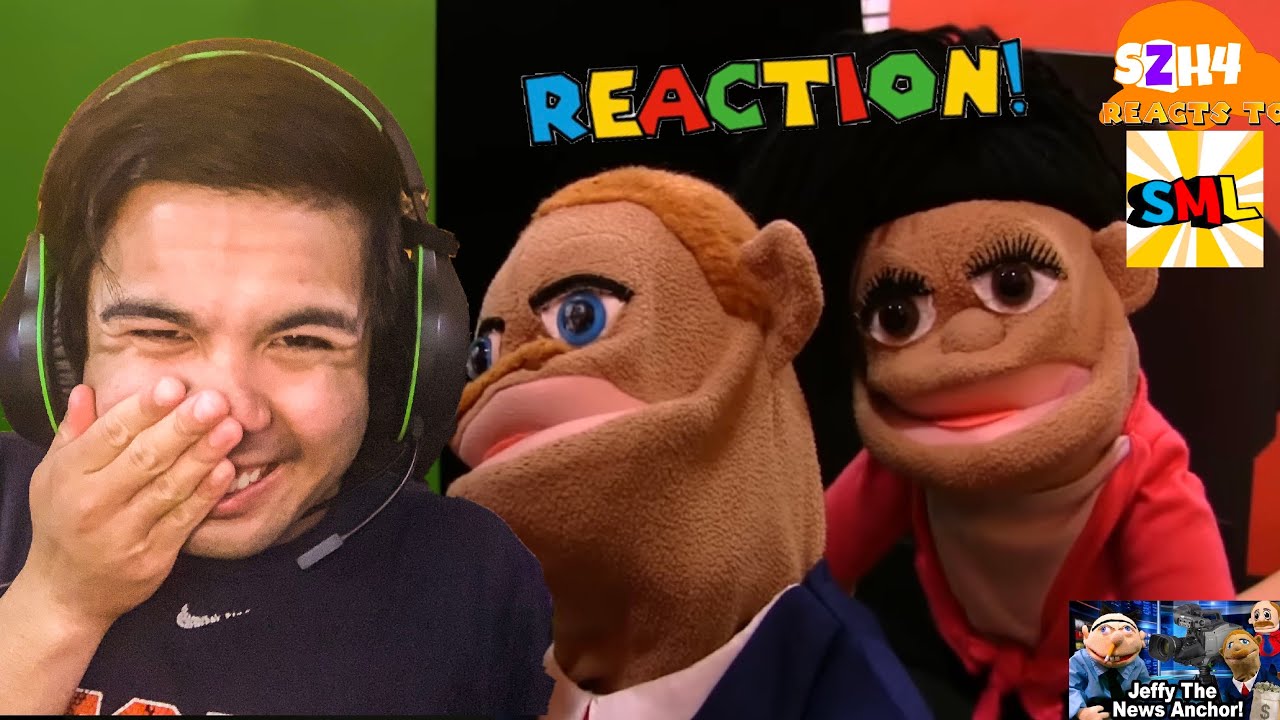 SML Movie: Jeffy The News Anchor! Reaction! - SILLY GRIN FACES!!! - YouTube
