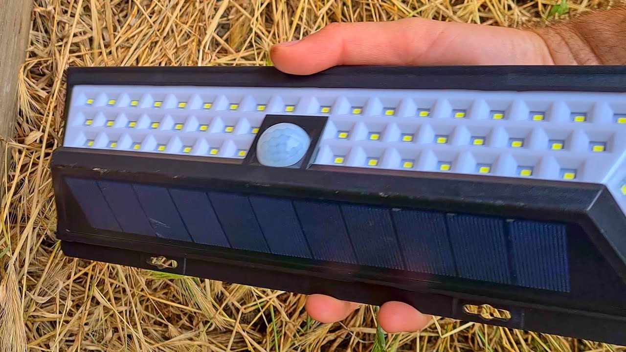 Solar lamp (Hoff 1054345, 5W, 360lm, 2x18650 Li-Ion, Usage, Short ...