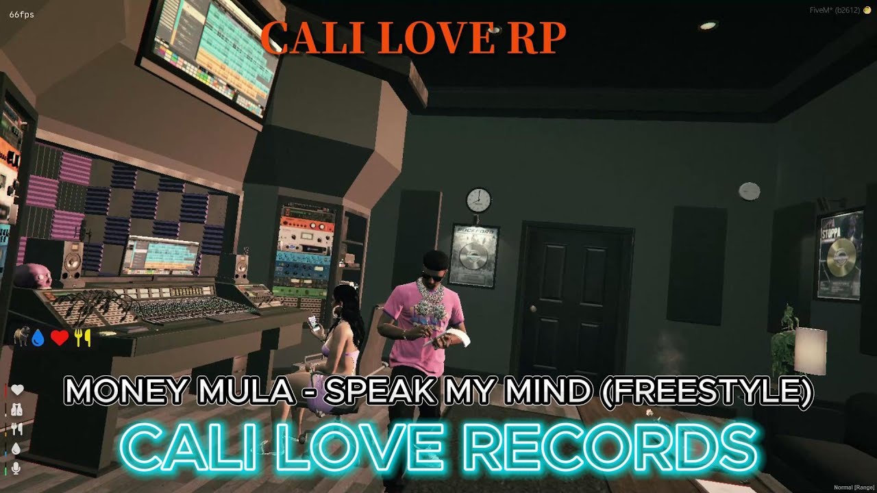 CALI LOVE RP !! MONEY MULA - SPEAK MY MIND (FREESTYLE) #gtav #gtavrp # ...