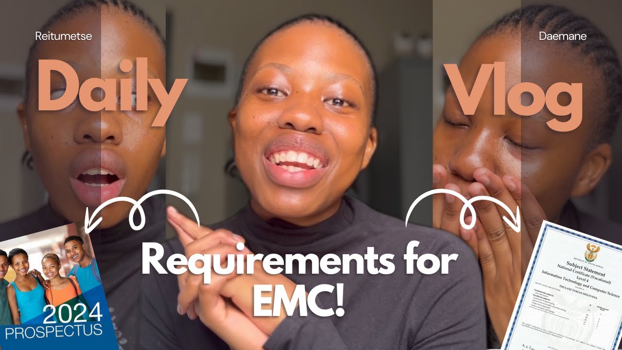 UNLOCK YOUR FUTURE || CPUT requirements for EMC! || Education - YouTube