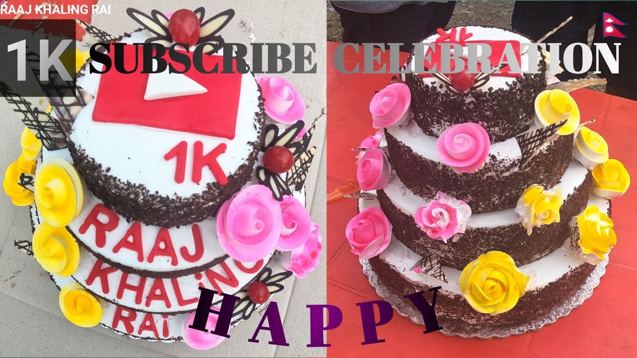 HAPPY | 1000 SUBSCRIBE COMPLETED & CELEBRATION | THANK YOU SO MUCH ALL ...