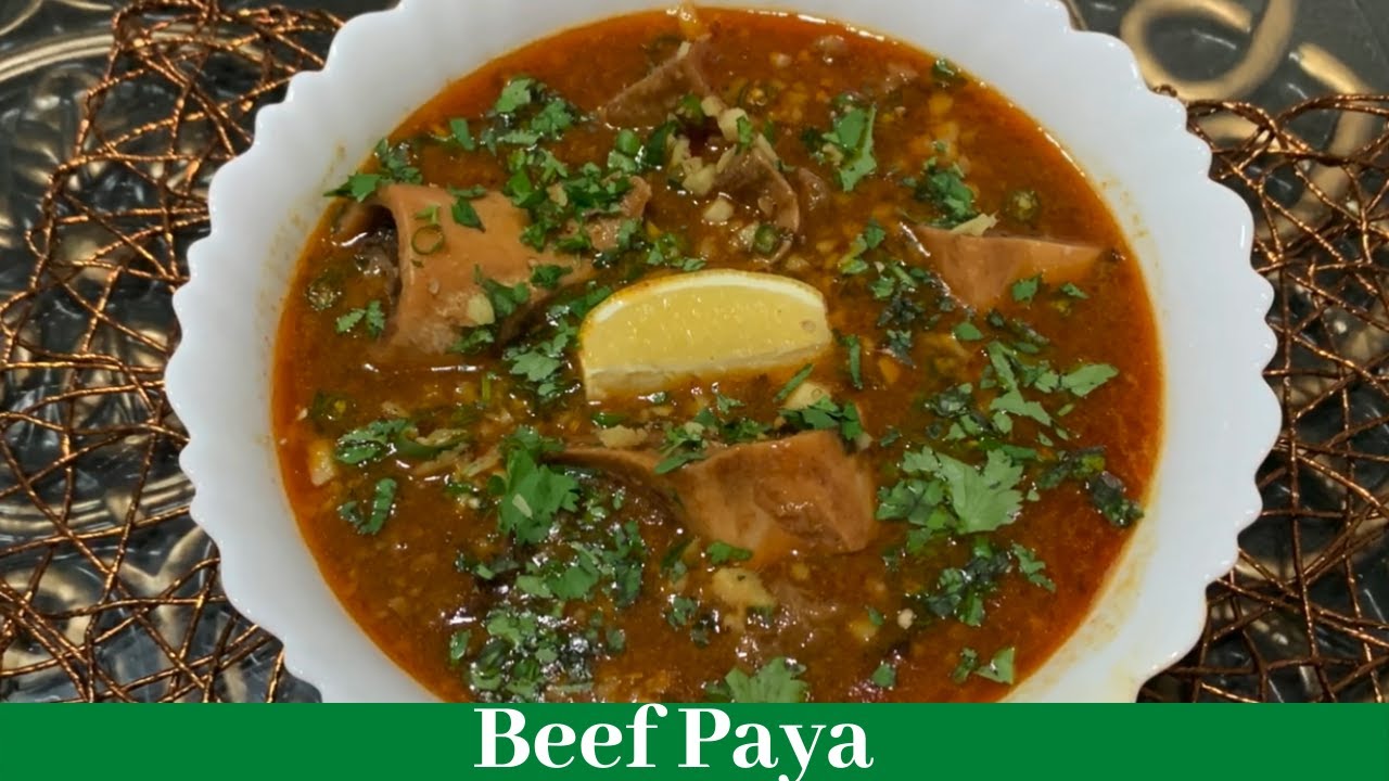 Super Sticky and Finger Licking Beef Paya Recipe-Tasty Tangy Recipes ...