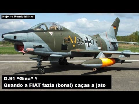 G.91 Gina – Quando a FIAT fazia (bons!) caças a jato