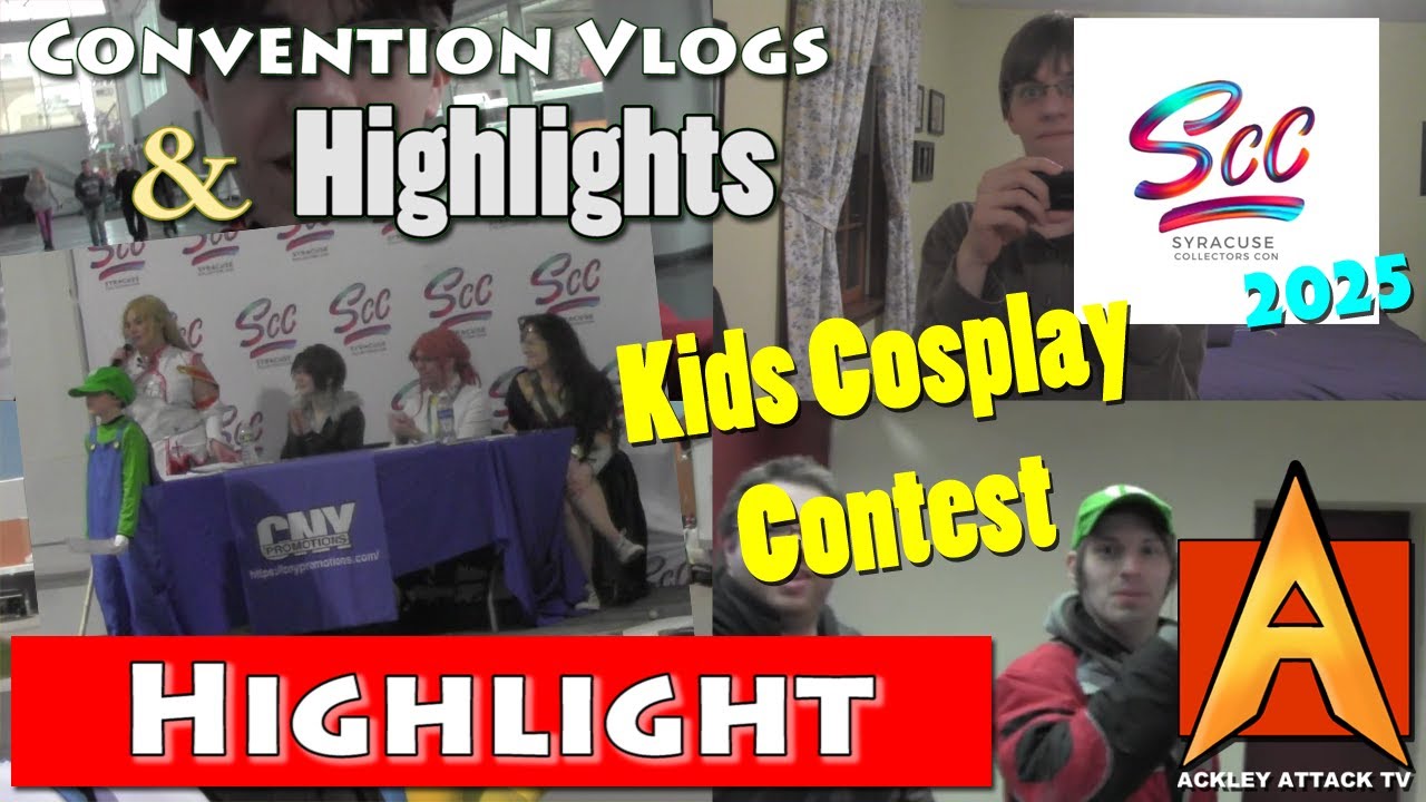 Kids Cosplay Contest - Syracuse Collectors Con 2025 - YouTube