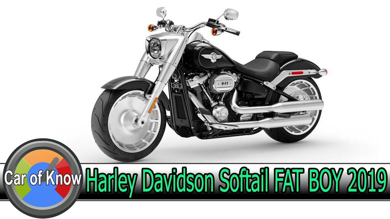 Harley Davidson Softail FAT BOY 2019 : Car of Know - YouTube