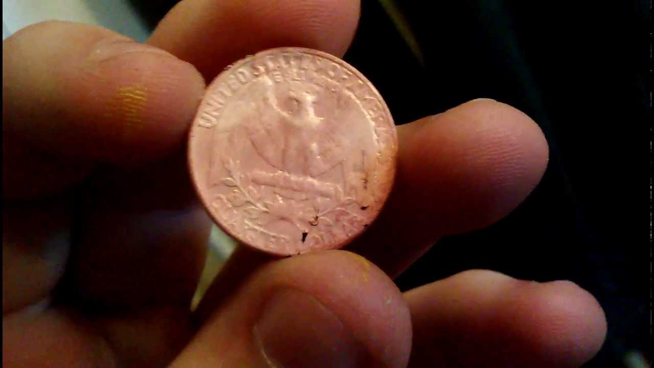 HH's Copper Quarters: With Rubbing Alcohol! (Isopropyl) - YouTube