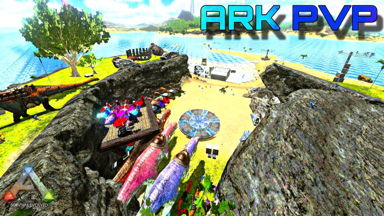 Admin base raid best loot! - Ark Mobile PvP - YouTube