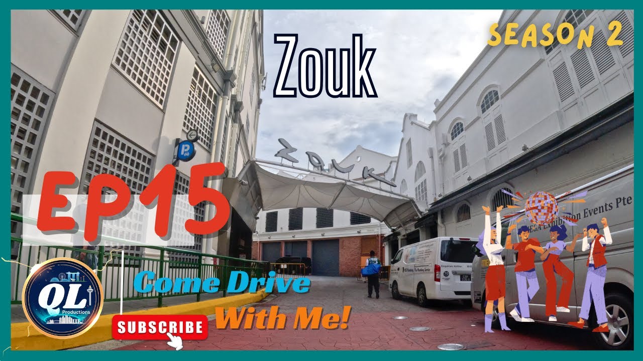 🇸🇬 Singapore Driving Tour: Driving to Zouk Clarke Quay 🎤🎸🎹🎵🎶🎛🥁 from CT ...