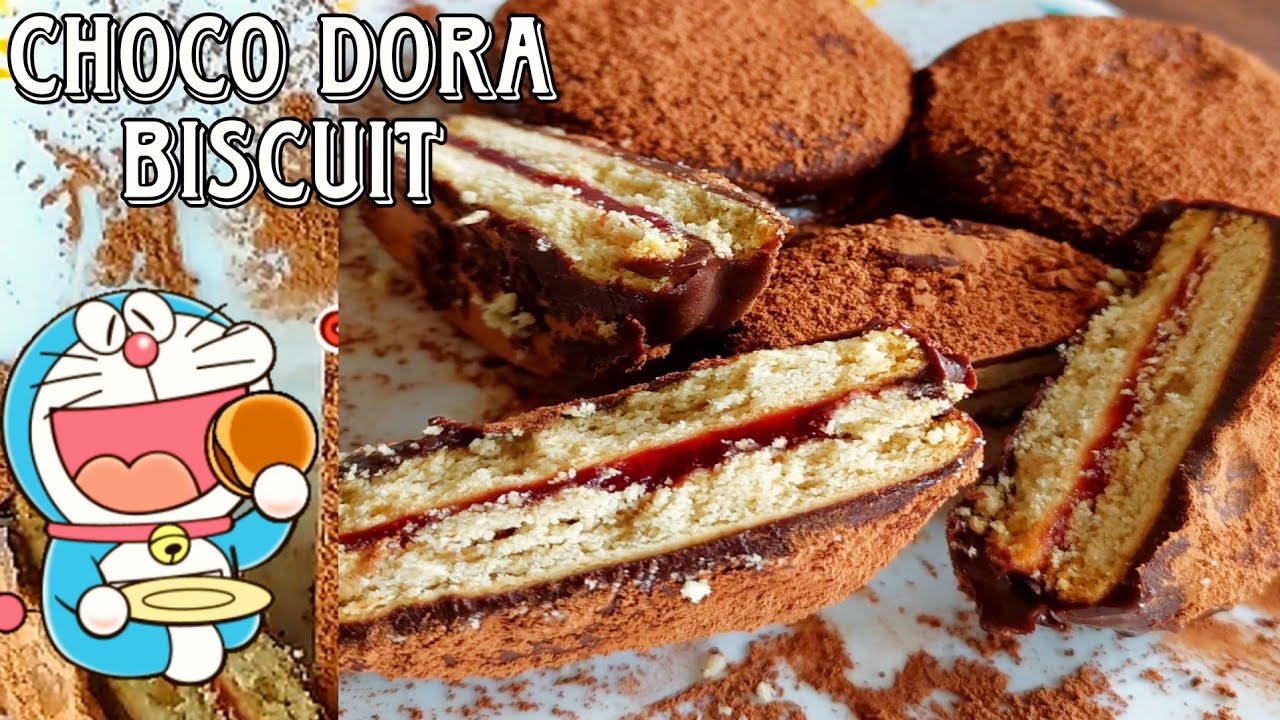 Choco Dora Biscuit|10 Minutes Recipe |3 ingredients|Yummy Dora Biscuit ...