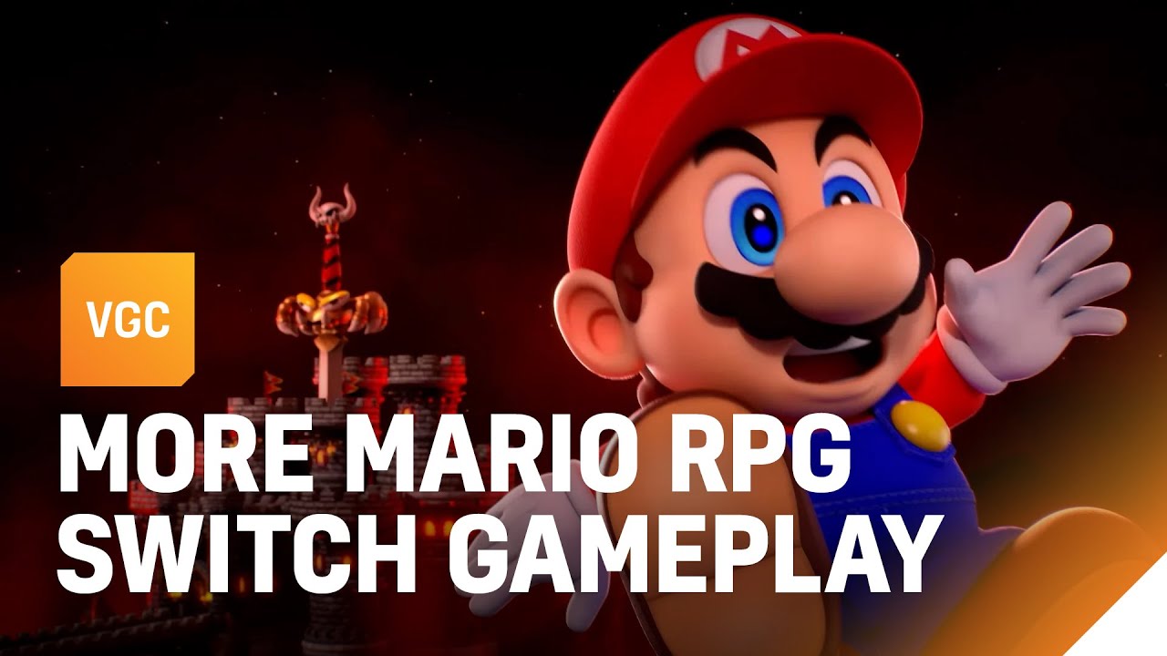Mario RPG remake - More exclusive gameplay - YouTube