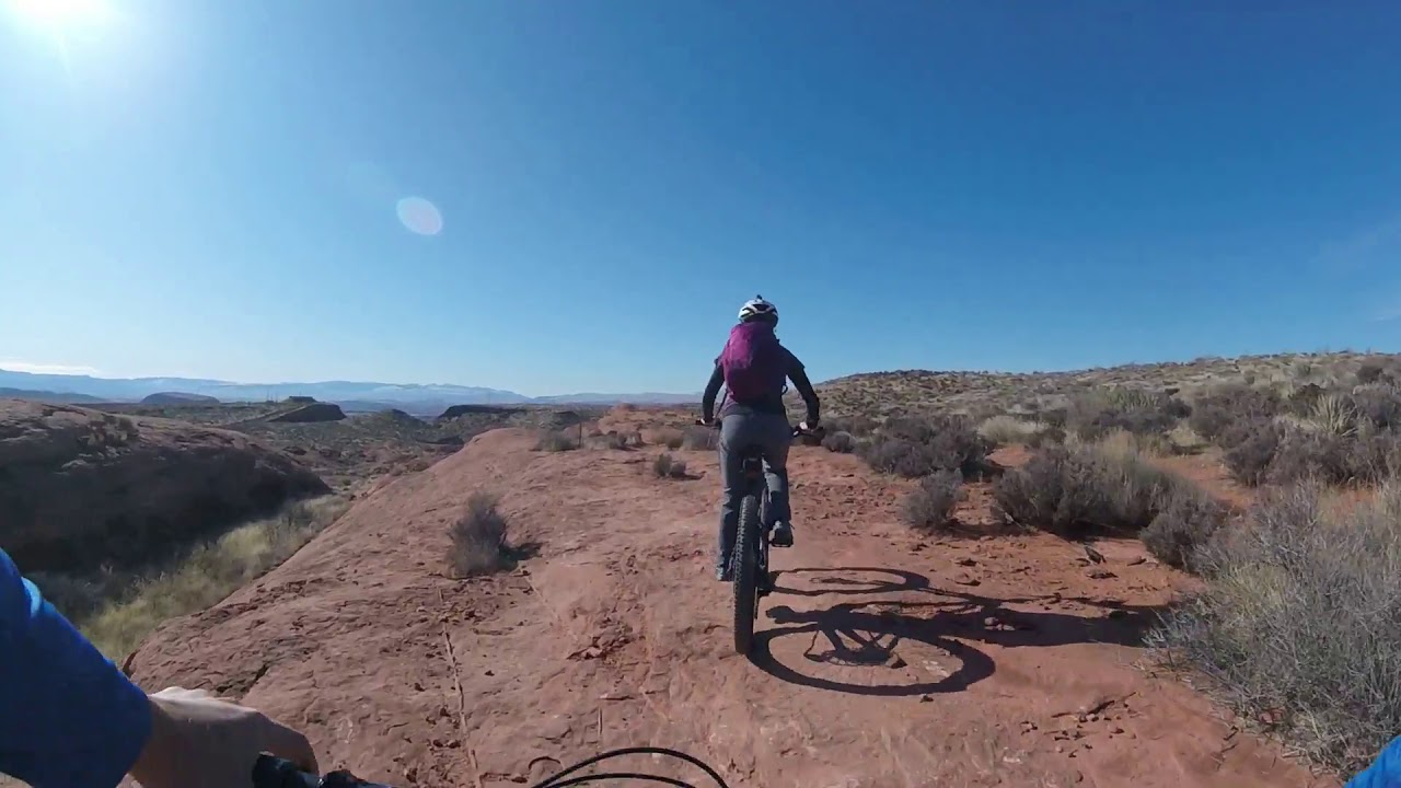 Guided Mountain bike ride on the Prospector trail and Church Rocks in ...