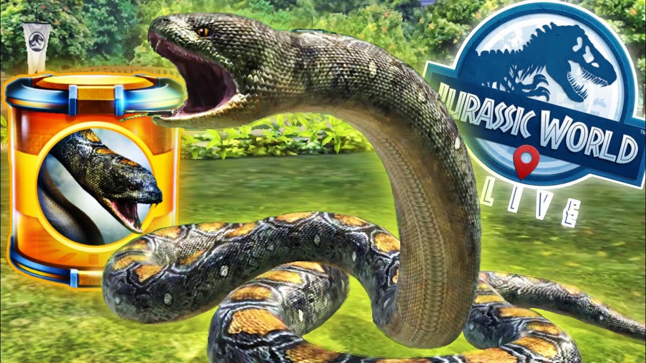 Ataque Da Titanoboa Jurassic World Alive Youtube