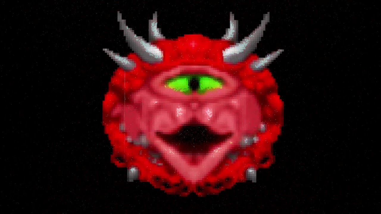 Front facing Cacodemon Pog - YouTube