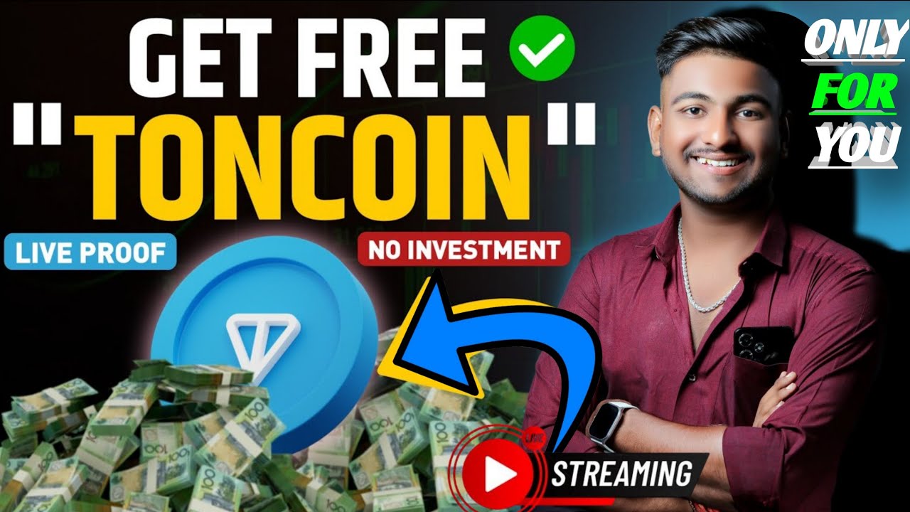 Ton Coin Giveaway🎁 || Hamster combat gas fee giveaway || Live Ton coins ...