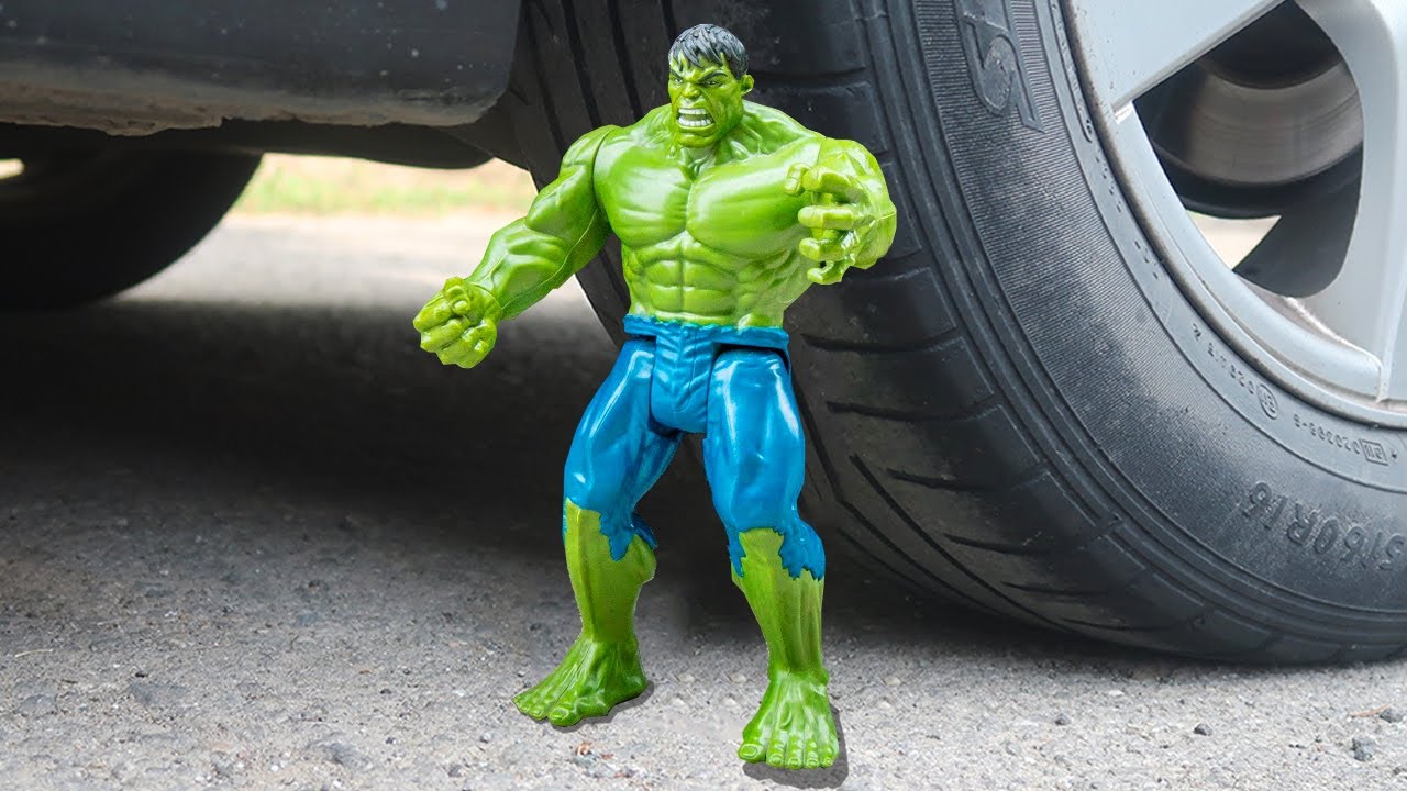 EXPERIMENT CAR vs HULK ! Crushing Crunchy & Soft Things by Car! - YouTube
