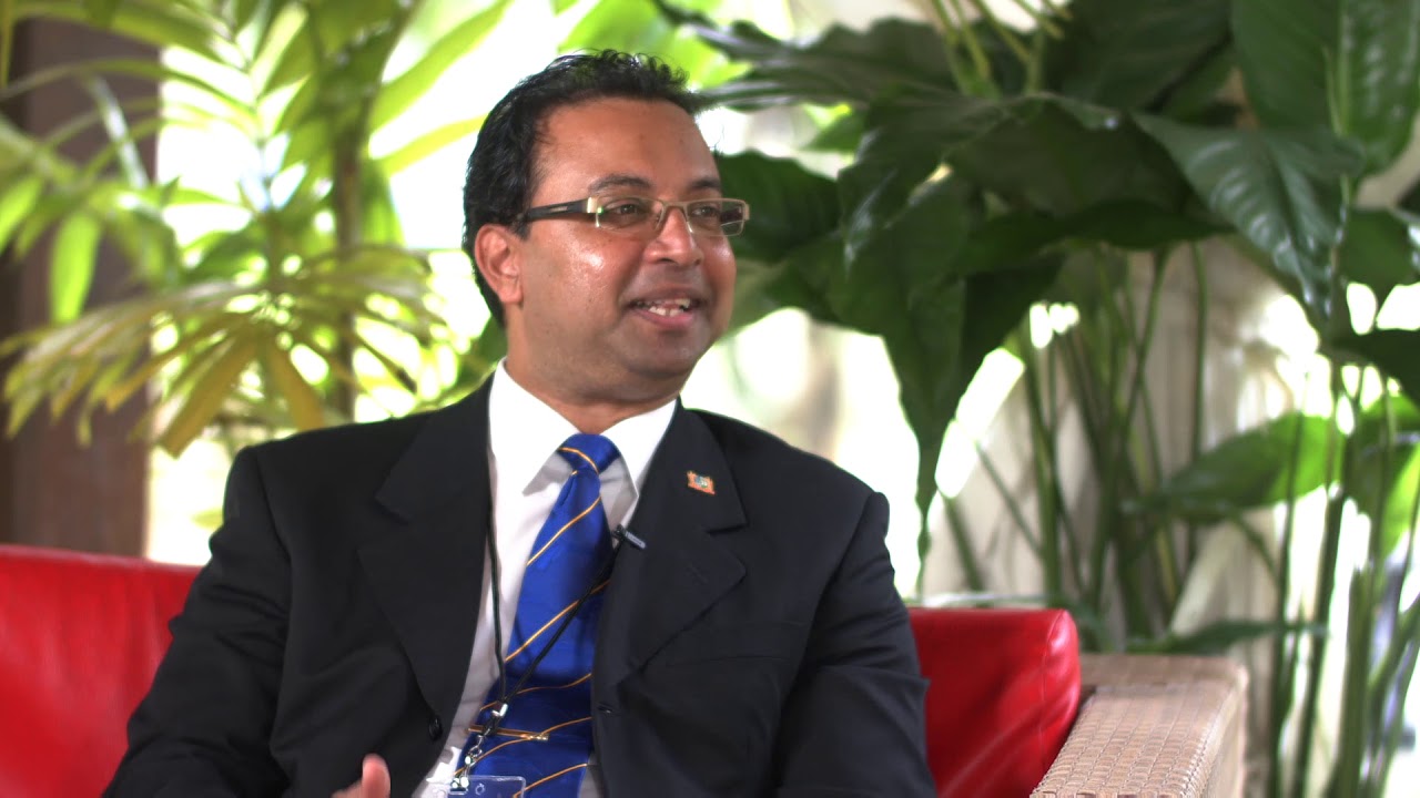HFLD Conf. Interview w/ Lecturer from the University of Suriname, Mr. Riad Nurmohamed - YouTube