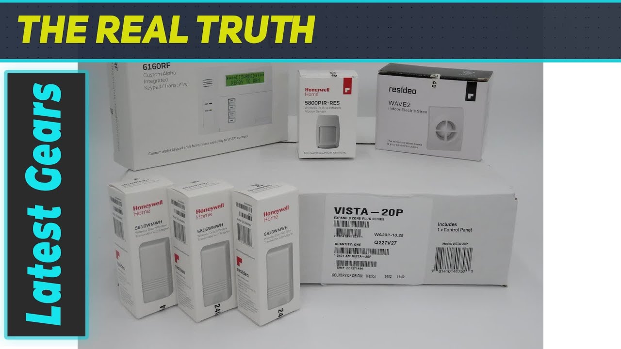 Honeywell Vista 20P Wireless Security System Kit with 6160RF Keypad ...