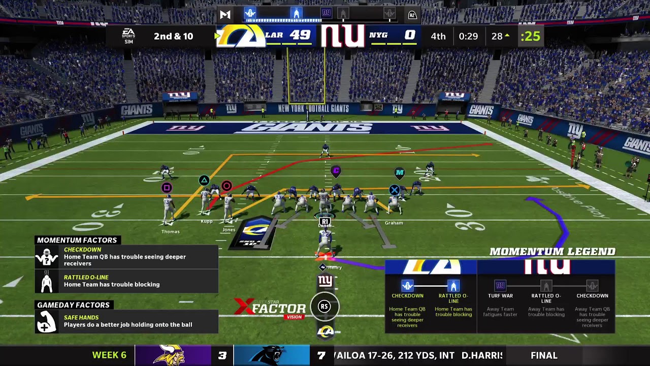 Madden 22: Rams Fantasy Franchise Week 6 - YouTube