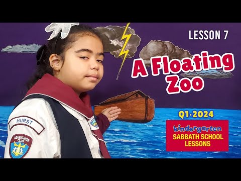 Lesson 7 A Floating Zoo - Q1 Kindergarten Sabbath School Lesson - YouTube