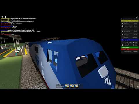 ROBLOX Amtrak Emire Builder Train Ride Part 3 - YouTube