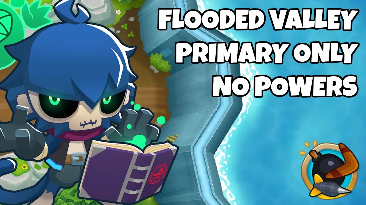 Flooded Valley (Primary Only) using Corvus - Bloons TD 6 - YouTube