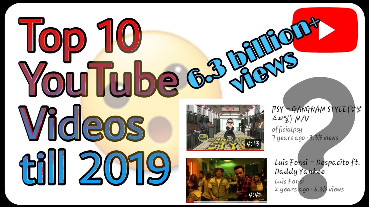 Top 10 YouTube Videos | High views | 2019 - YouTube