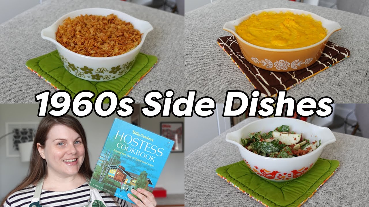 1960s SIDES 🍗 Thanksgiving Side Dish Ideas w/ Betty Crocker Recipes ...
