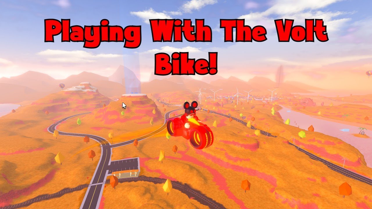 Live: Playing Around With The Volt Bike! | Roblox Jailbreak - YouTube