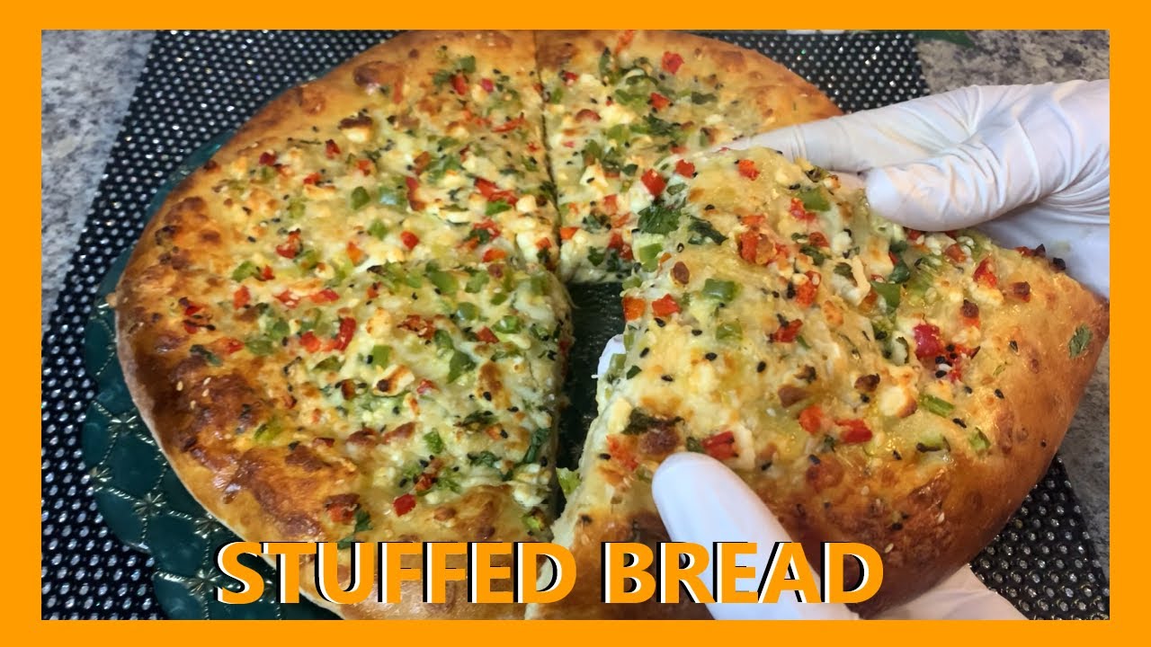 STUFFED BREAD WITH FETA CHEESE! | Easy LockDown Recipe! - YouTube