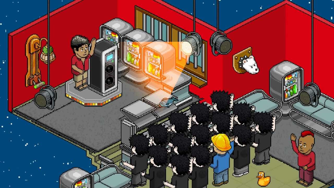 Habbo Hotel - Trax Machine Promotion Video - YouTube