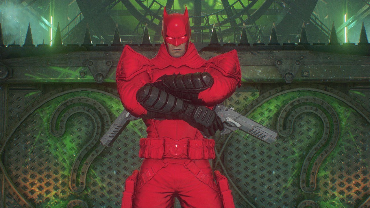 Batman: Arkham Knight | Red Flashpoint Suit (Mod) - YouTube