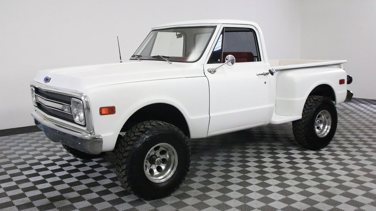 1970 CHEVROLET K20 WHITE - YouTube