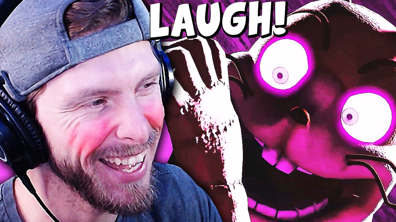FNAF TRY NOT TO LAUGH CHALLENGE REACTION! - YouTube