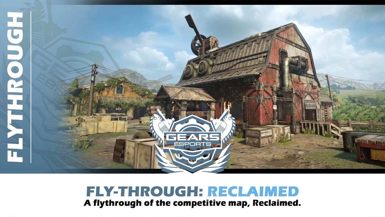 Reclaimed Fly-through | Gears Of War 4 Map - YouTube