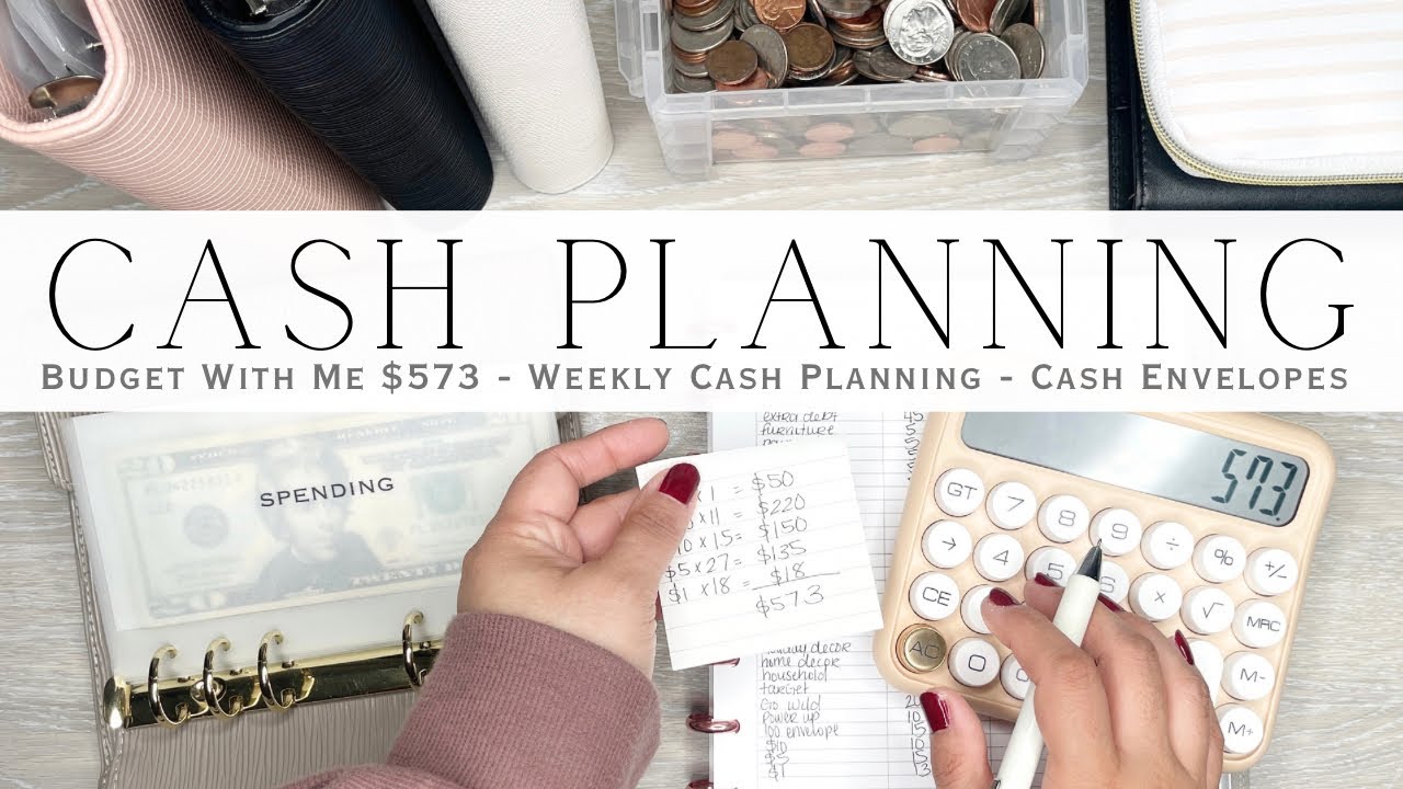 Budget With Me $573 | Weekly Cash Planning | How I Figure Out the Money ...