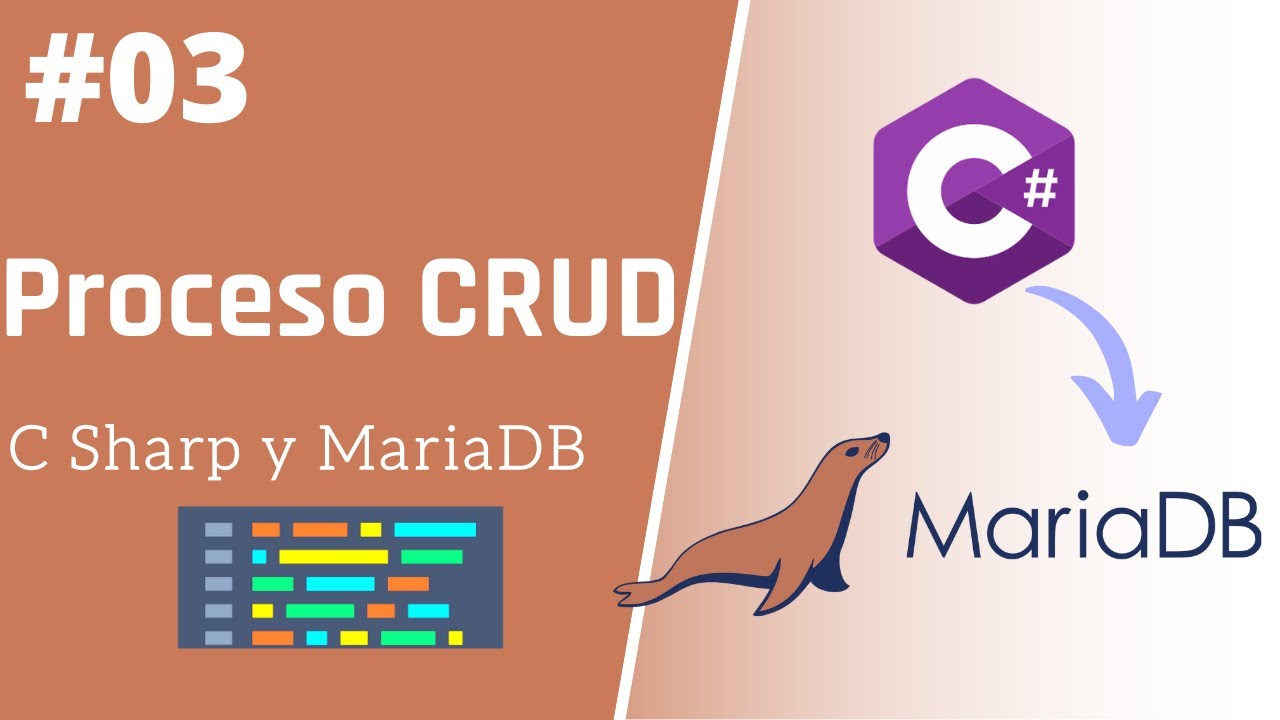 03 Creación De Solución Y Proyecto Proceso Crud C Sharp Y Mariadb