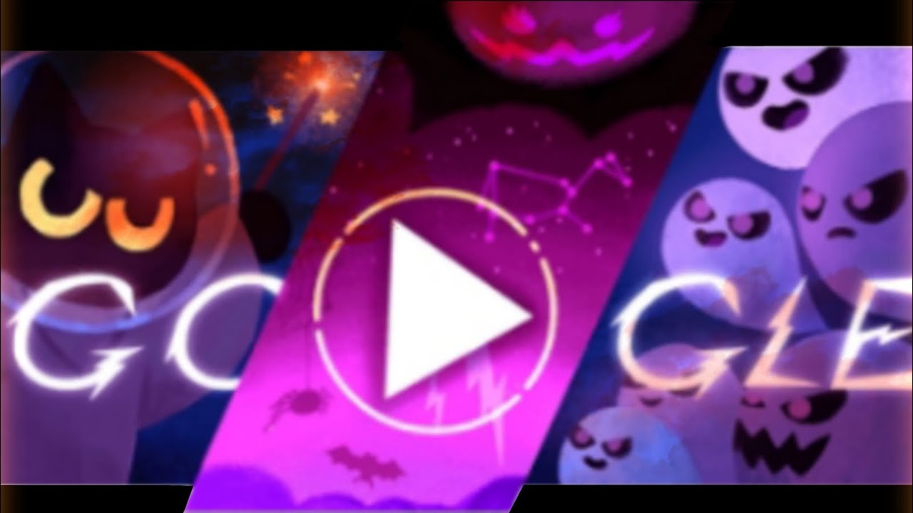 Google Halloween Game =^._.^= | Playthrough - YouTube
