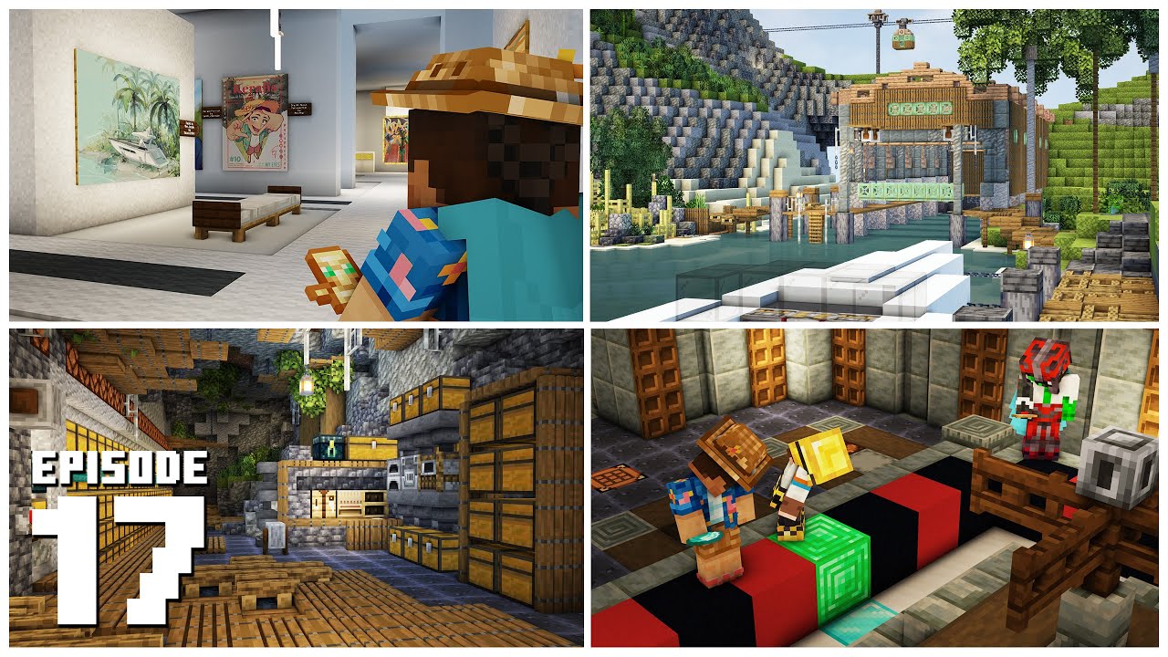 Hermitcraft 10 | Ep.17: HIGH ROLLERS, AUTO-STORAGE SYSTEM & FANART ...