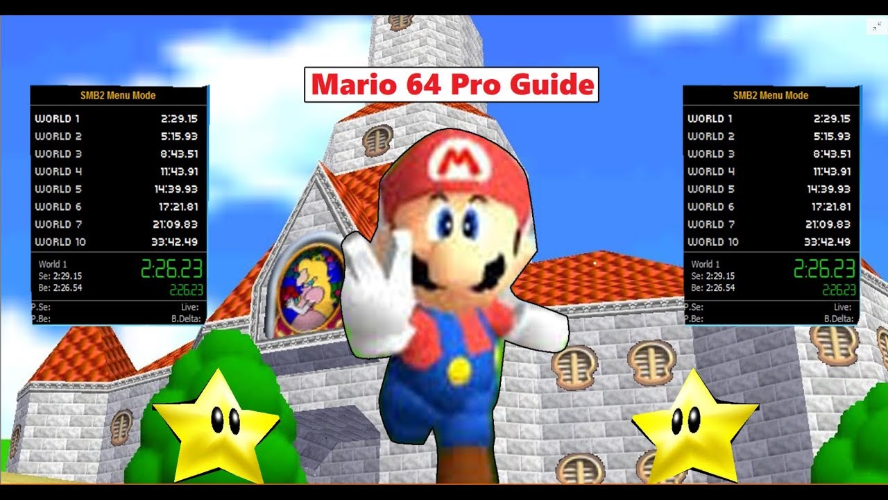 Mario 64 Pro guide Part 6: LLL+SSL - YouTube