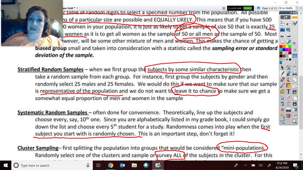 AP Review Unit 3: Sampling Methods and Experimental Design VIDEO - YouTube