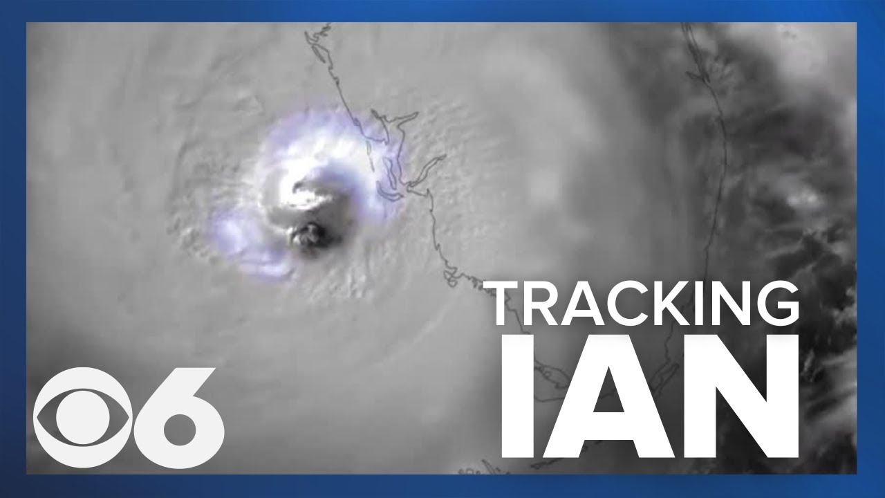 Video shows 'extraordinary' lightning surrounding Hurricane Ian as it ...