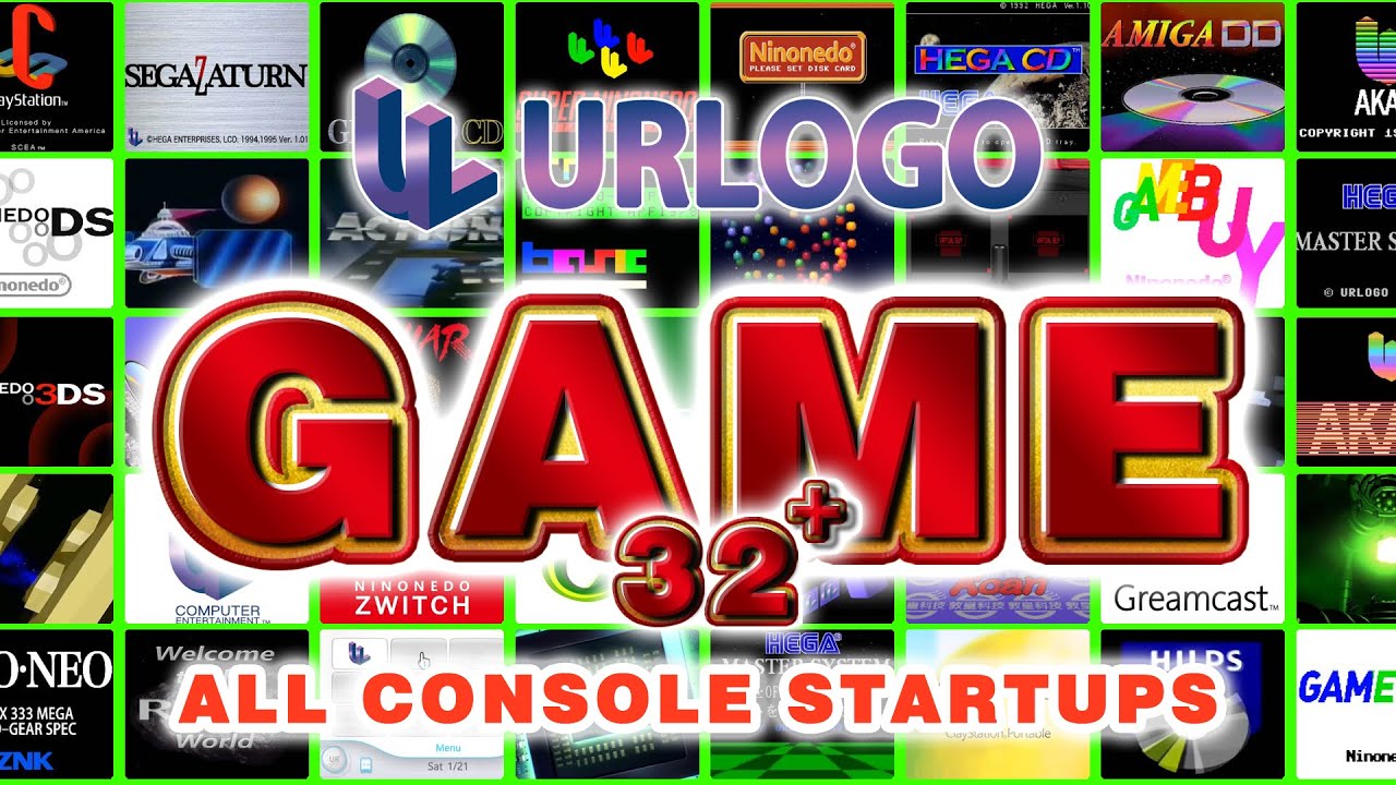 URLOGO - Custom Your Game Console Startup Screen 1982-2019 - YouTube