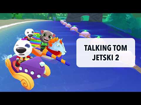 My Talking Tom Jetski 2 Gameplay: Funny Fails, Hard Races and Big Rewards