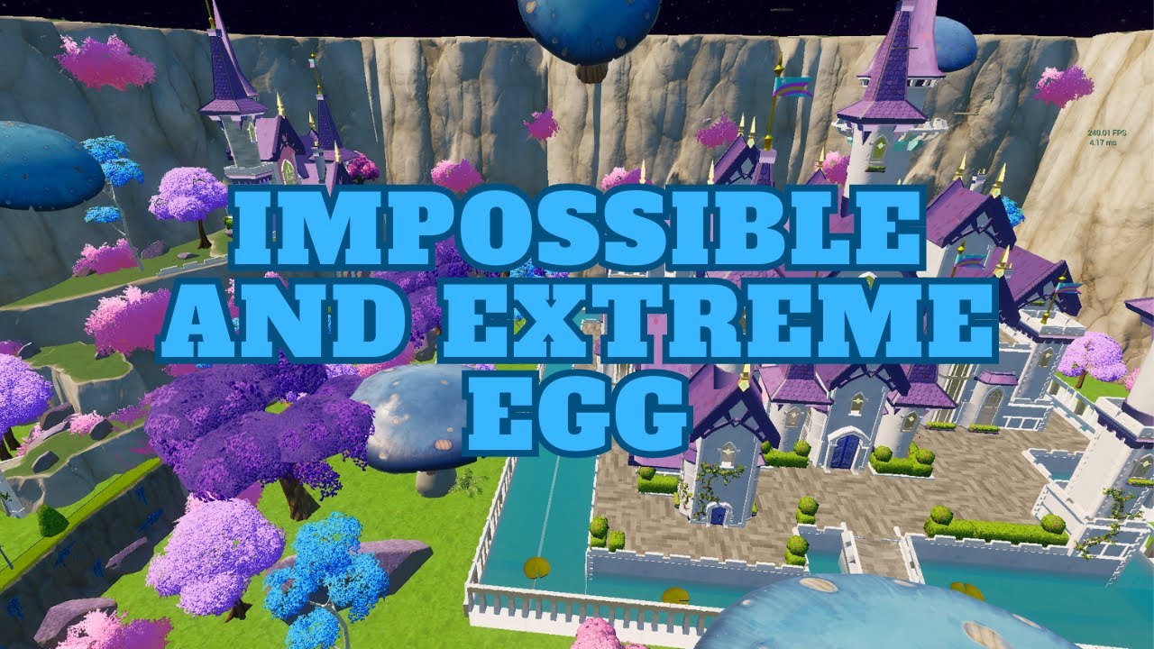 Fortnite - Special Egg Hunt - Extreme and Impossible eggs in fantasy area - 4848-5481-3741 - YouTube