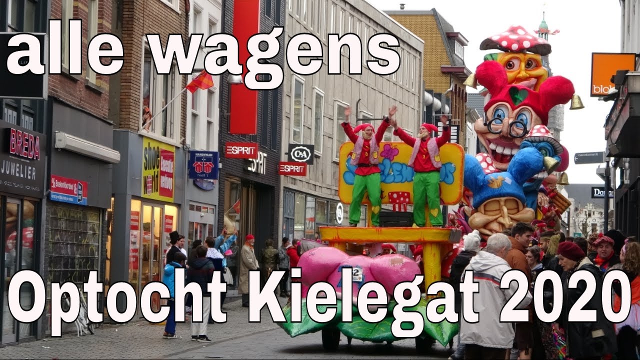 grote optocht kielegat (breda) Alle wagens 2020 - YouTube