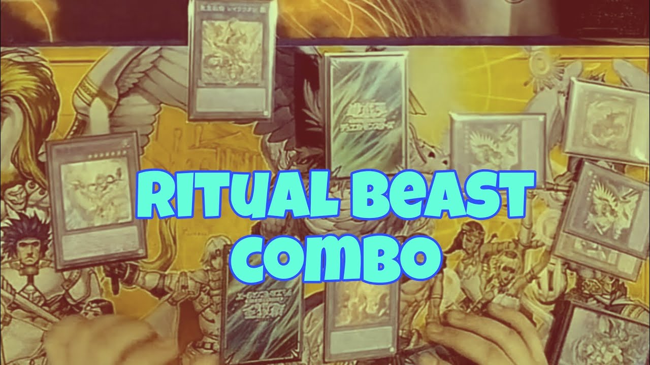 Ritual Beast Combo 🔥 | #Yugioh #YugiohOCG #Alfreduelist . Subscribe 🥰 ...