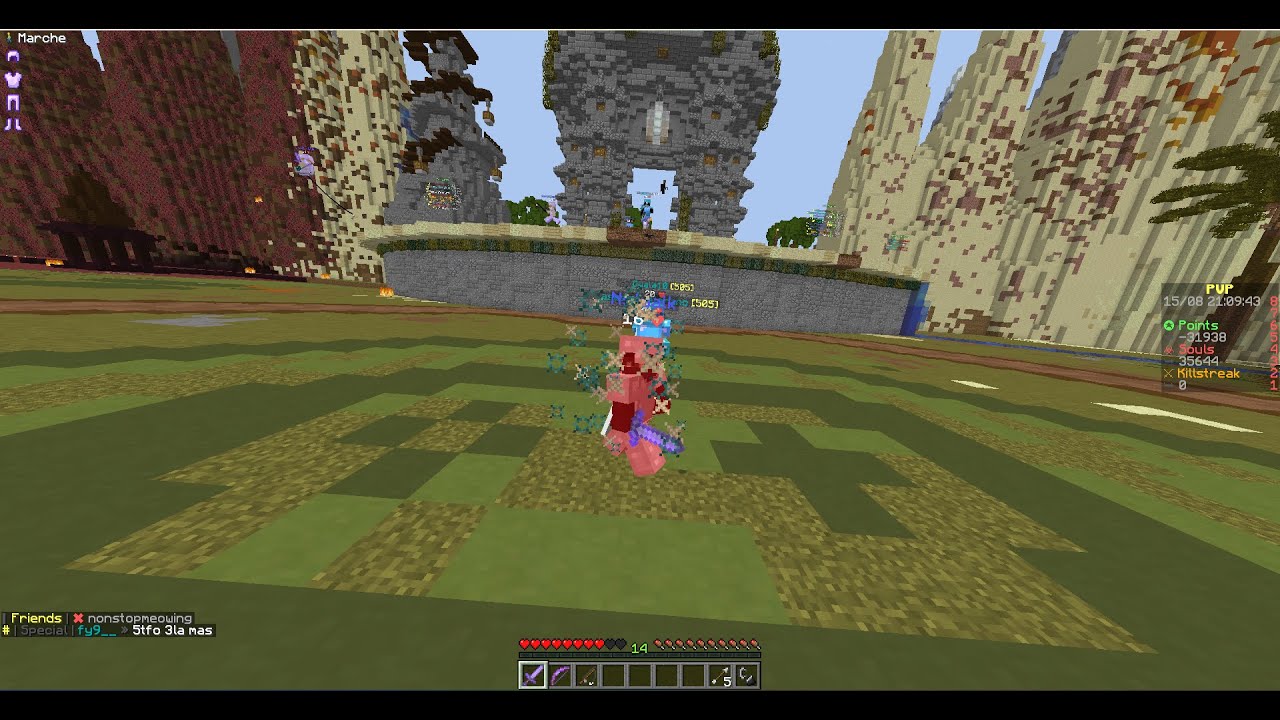 Minecraft Video Play BlocksMC Serveur! - YouTube